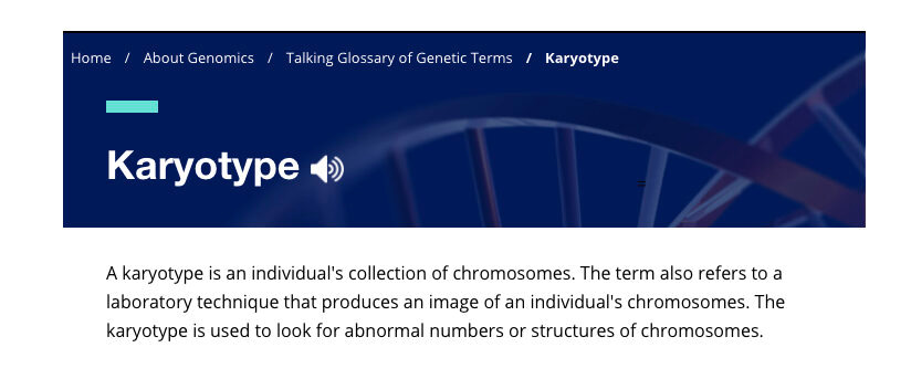 Definition of Karyotype – KaryotypingHub